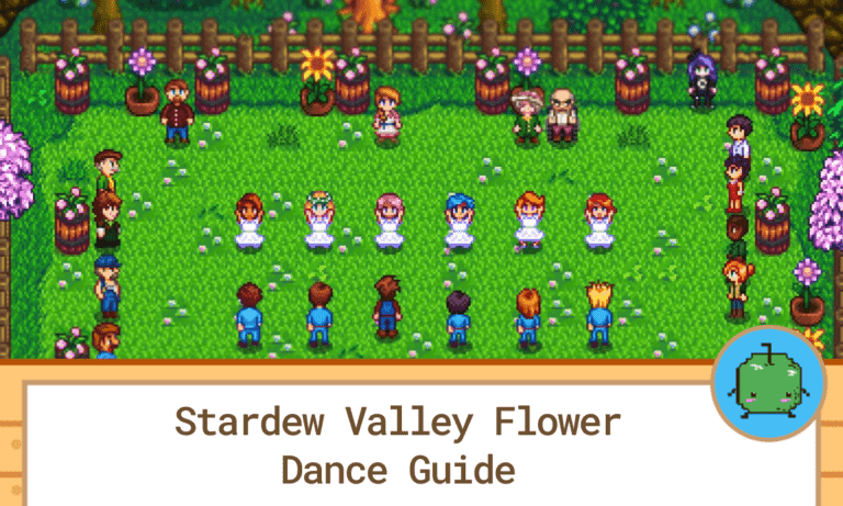 Stardew Valley Flower Dance Guide: Who You Takin' To Prom? - SDew HQ